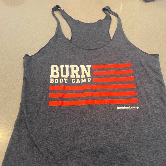 Source Unknown | Tops | Burn Boot Camp Workout Tank | Poshmark